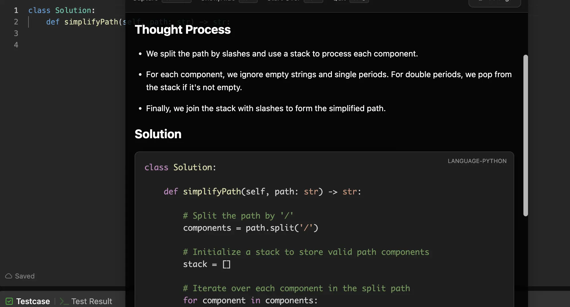 AceCoder - AI Coding Interview Assistant